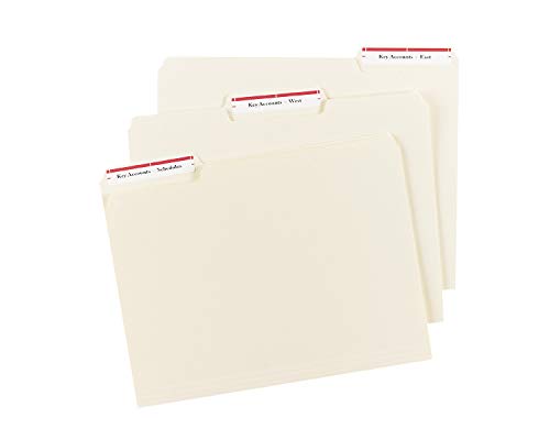 Avery Red File Folder Labels for Laser and Inkjet Printers with ...