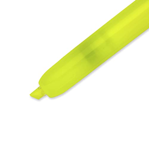 Sharpie Accent Retractable Highlighters\ Chisel Tip\ Fluorescent Yellow ...