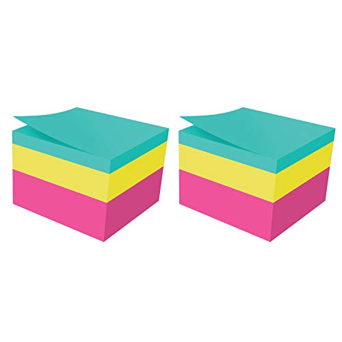 Post-it Notes 2x2 in 2 Cubes Americas #1 Favorite Sticky Notes Assorted ...