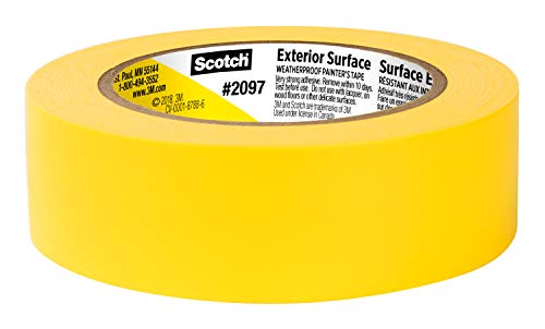 Scotch Exterior Painter's Tape, 1.41 in x 45 yd, Waterproof Masking ...