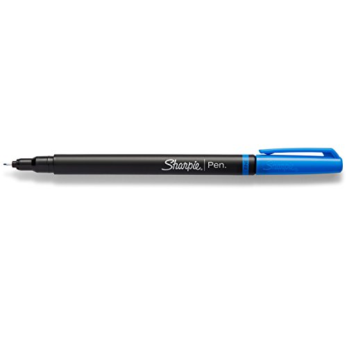 Sharpie Felt Tip Pens Fine Point Blue 12-Count - Coralport