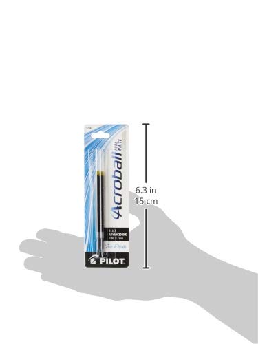 PILOT Acroball PureWhite Advanced Ink Refill For Retractable Pens Fine ...