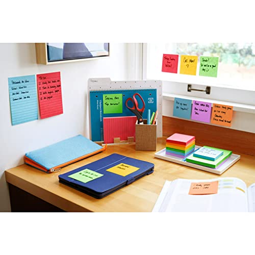 Post-it Super Sticky Notes\ 3x3 in\ 24 Pads\ 2X the Sticking Power ...