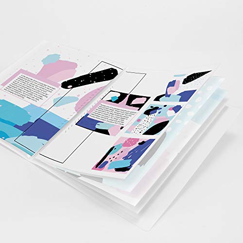 AVERY Classic Presentation Book Clear Front Window for Title Page 12 ...