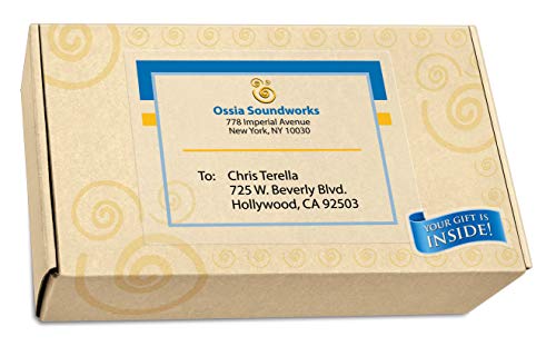 '''Avery Matte Frosted Clear Full Sheet Labels for Inkjet Printers 8.5 ...