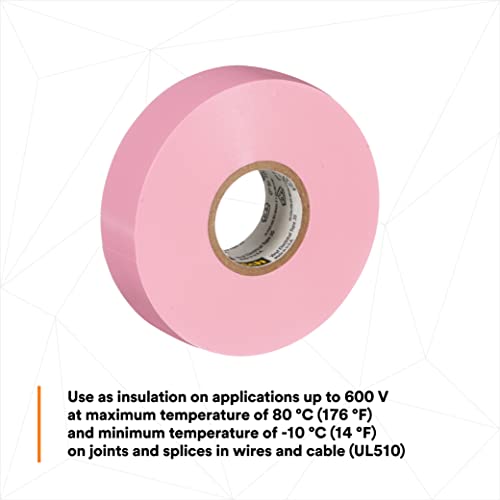 Scotch Vinyl Color Coding Electrical Tape 35\ Premium Grade\ Flame ...