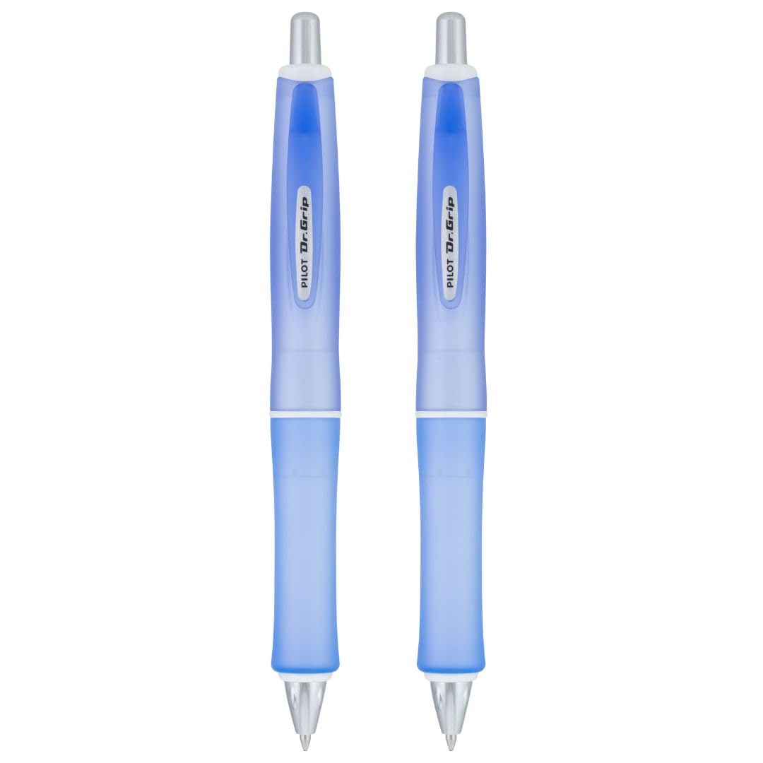Pilot Dr. Grip Frosted Refillable & Retractable Ballpoint Pen, Medium ...
