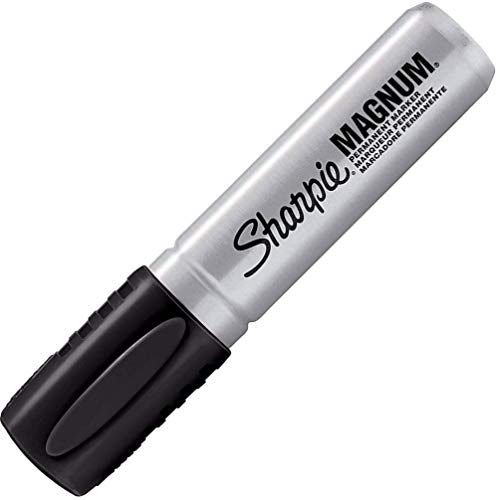Sharpie 44001 Oversized Chisel Tip Extra Wide Magnum Permanent Marker ...