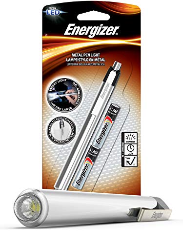 Energizer LED Pocket Pen Light Flashlight - Small\ Mini\ Stylus ...