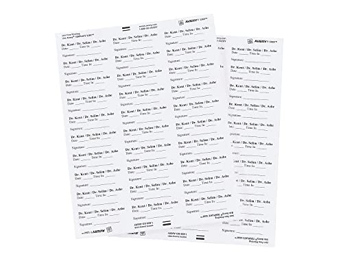 PRES-a-ply Laser Address Labels, 1 x 2-5/8, White, 3000/Box - Coralport
