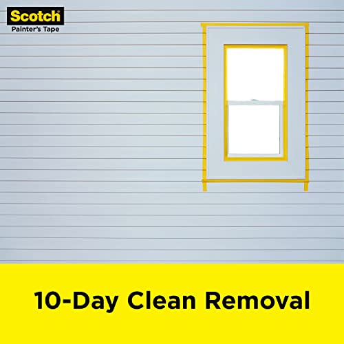 Scotch Exterior Painter's Tape, 1.41 in x 45 yd, Waterproof Masking ...