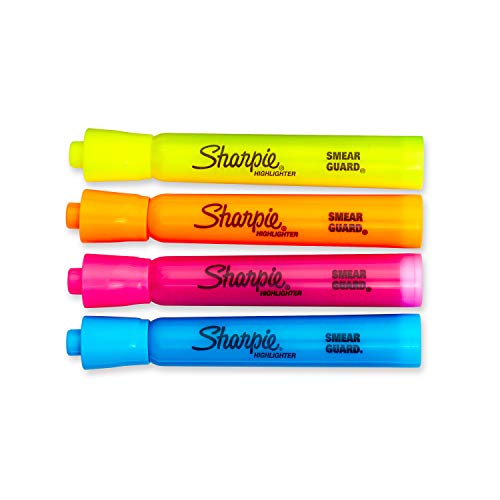 SHARPIE Accent Tank-Style Highlighters 6 Colored Highlighters (25876PP ...