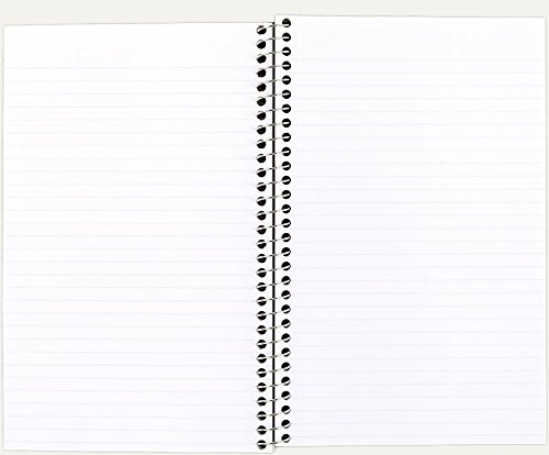 Mead Spiral Bound Notebook White 3 Subject College Rule 6 x 9-1/2 Sold ...