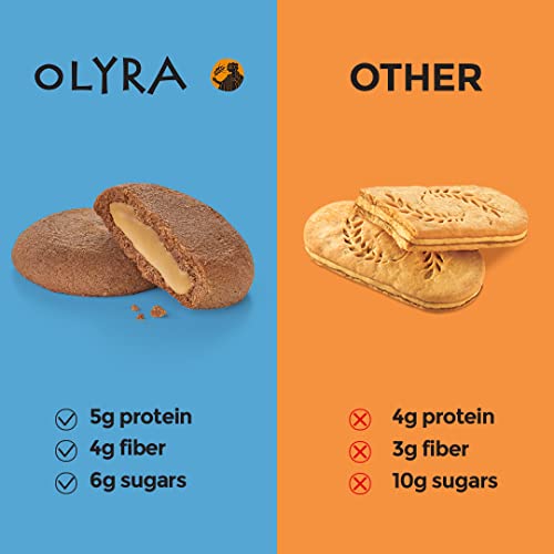 Olyra Organic Breakfast Biscuits Cream Filled | Healthy Snacks, Low ...