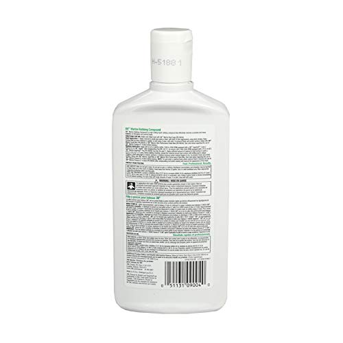 3M MARINE RUBBING COMPOUND Net 500 mL/ 16.9 U.S. fl oz (09004) - Coralport