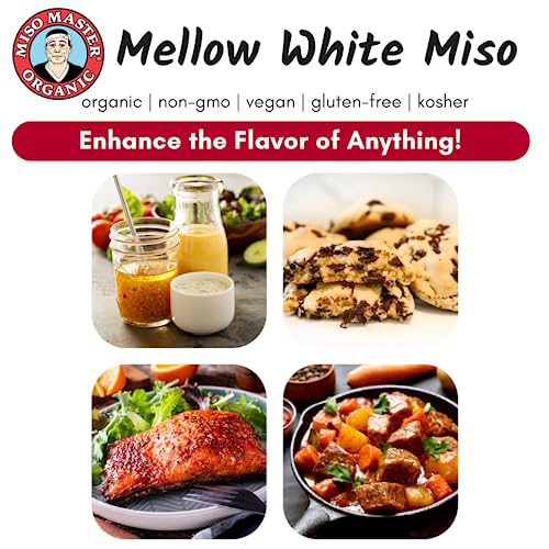 Miso Master Organic Mellow White Miso, Gluten-Free, Organic, Non-GMO ...