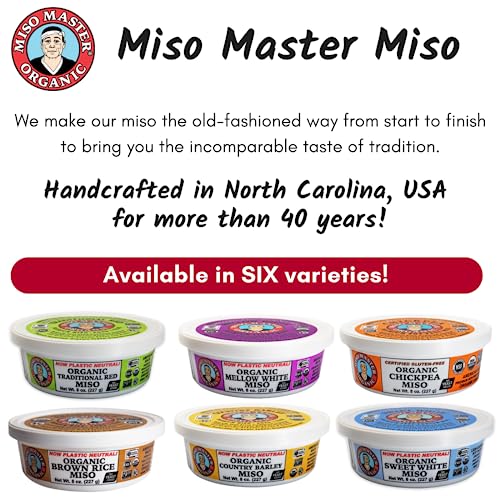 Miso Master Organic Mellow White Miso, Gluten-Free, Organic, Non-GMO ...