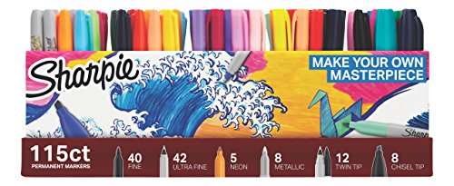 Sharpie 1983255 Permanent Markers Ultimate Collection Fine and Ultra ...