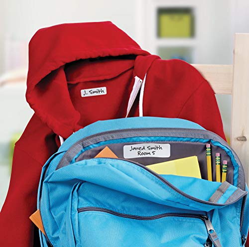 Avery No Iron Clothing Labels Washer & Dryer Safe Writable Fabric ...