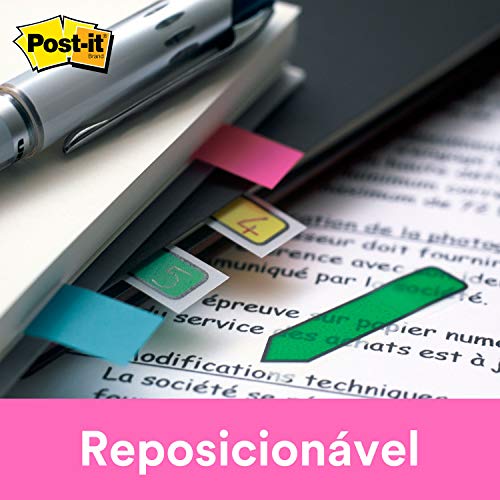 Post-it Standard Tape Flags in Dispenser\ Yellow\ 100 Flags - Coralport