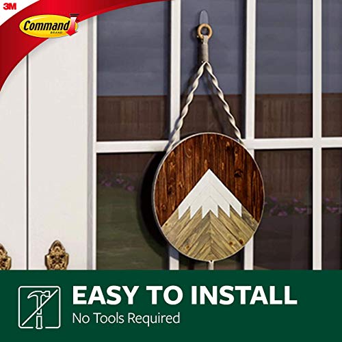 Command Outdoor Large Window Hooks, Total 4 Hooks with 8 Command Strips ...