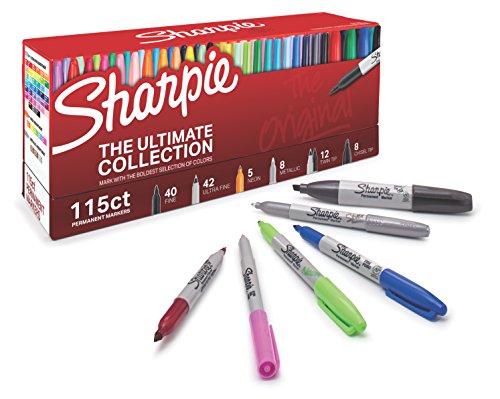 Sharpie 1983255 Permanent Markers Ultimate Collection Fine and Ultra ...