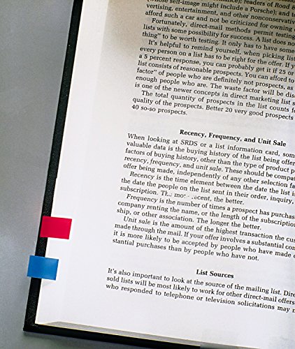 Post-It Flags\ Ideal for Marking and Flagging Paper Documents\ 0.5 Inch ...