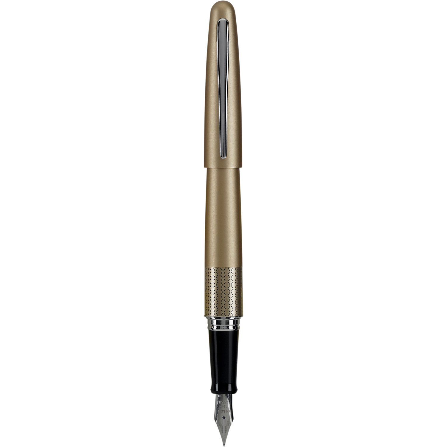 PILOT Metropolitan Collection Fountain Pen, Gold Barrel, Zig-Zag Design ...