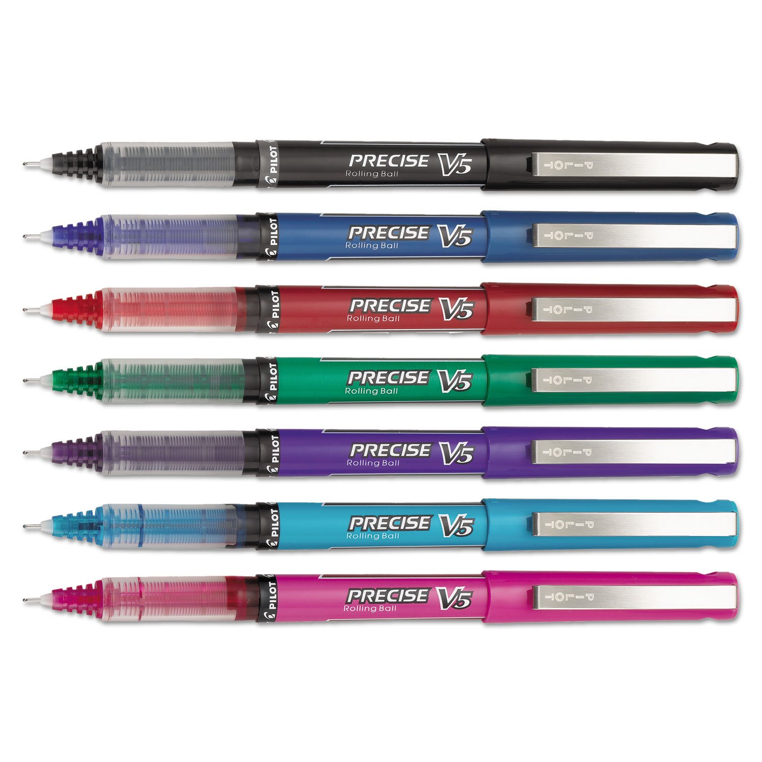 Pilot, Precise V5, Capped Liquid Ink Rolling Ball Pens, Extra Fine ...