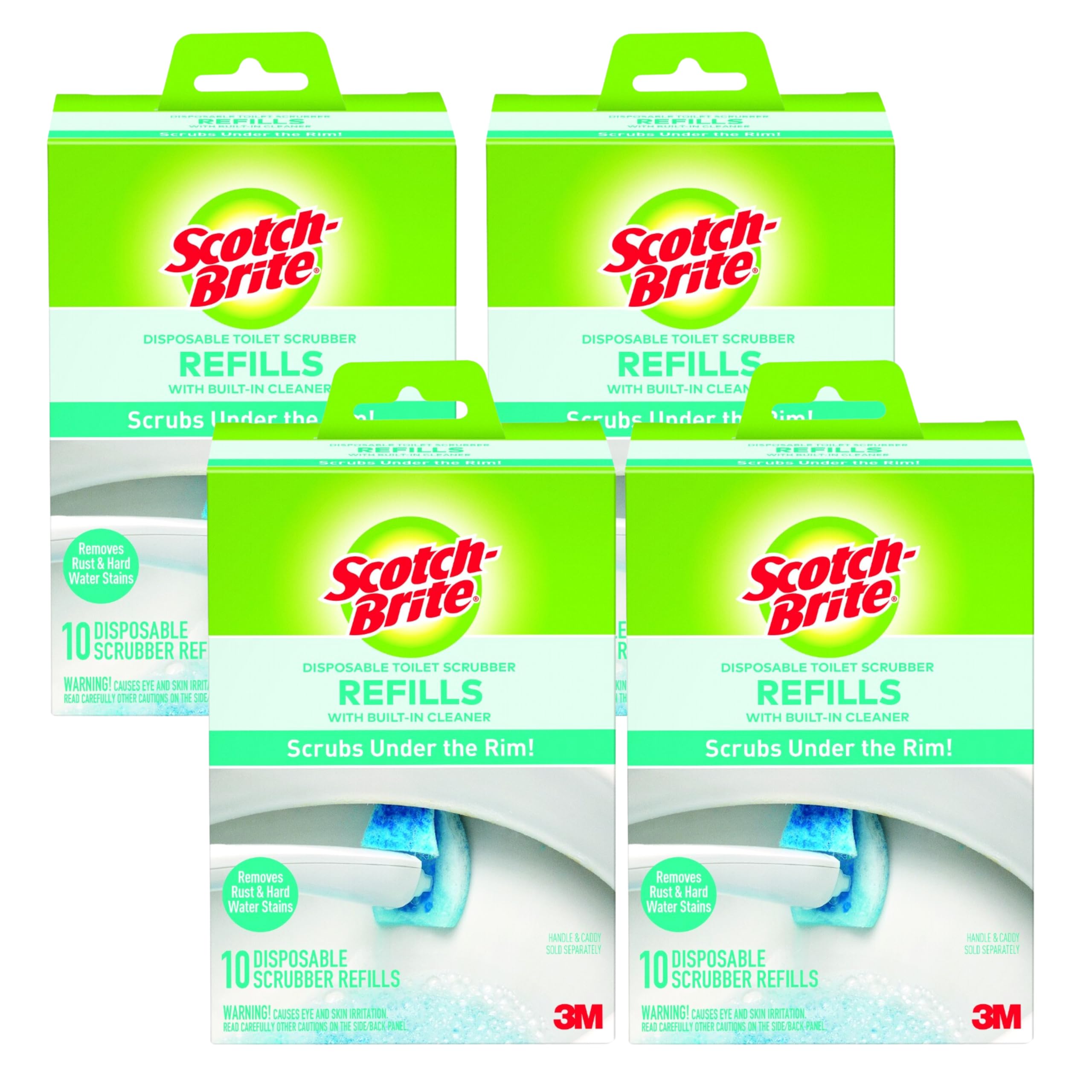 Scotch-Brite Disposable Toilet Cleaner Refill Pads, Disposable Refills ...