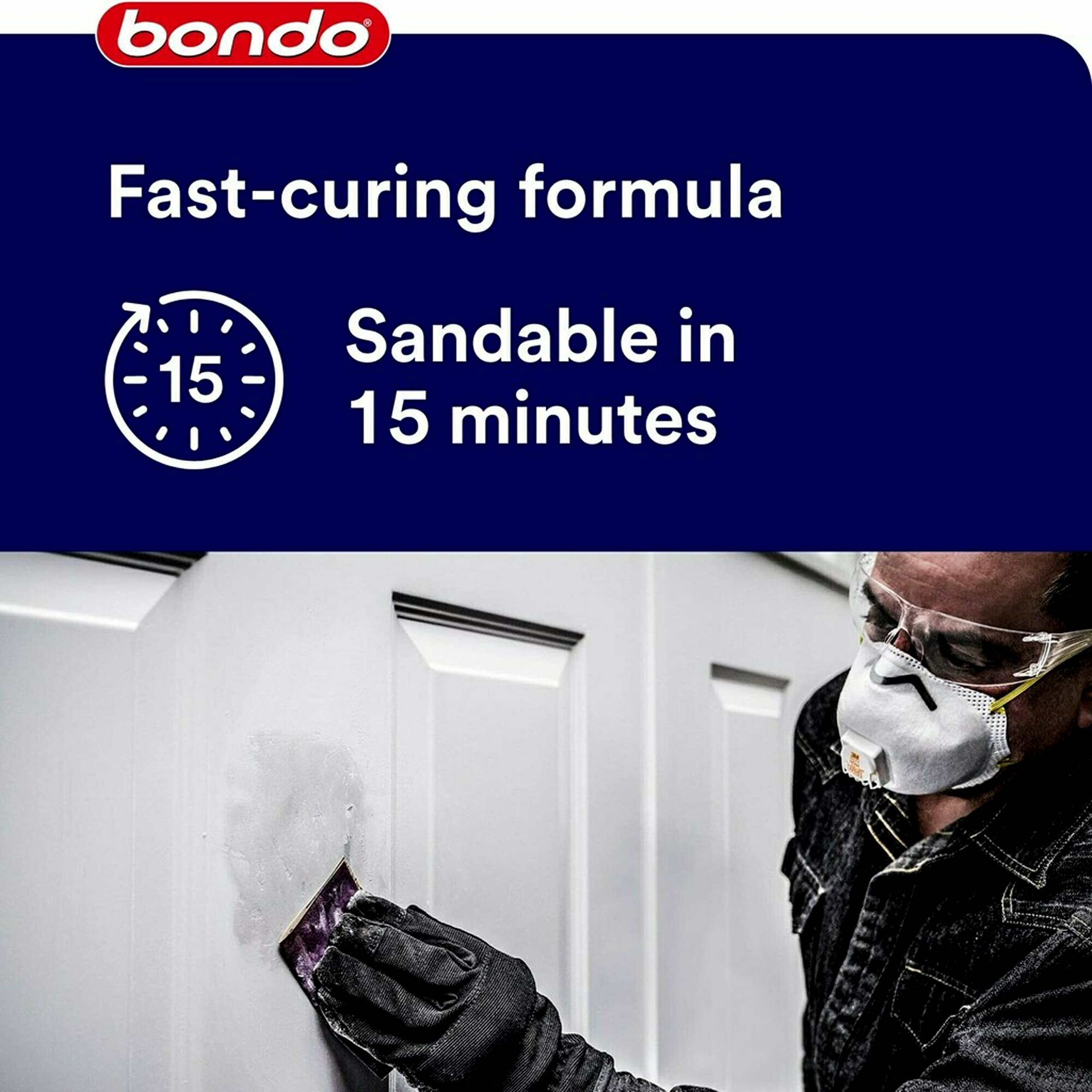 3M Bondo All-Purpose Putty, Designed for Interior and Exterior Home Use ...